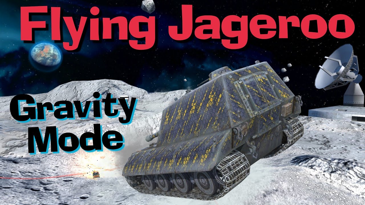 WOT Blitz Flying Jageroo || Best Gravity Mode Tank - YouTube