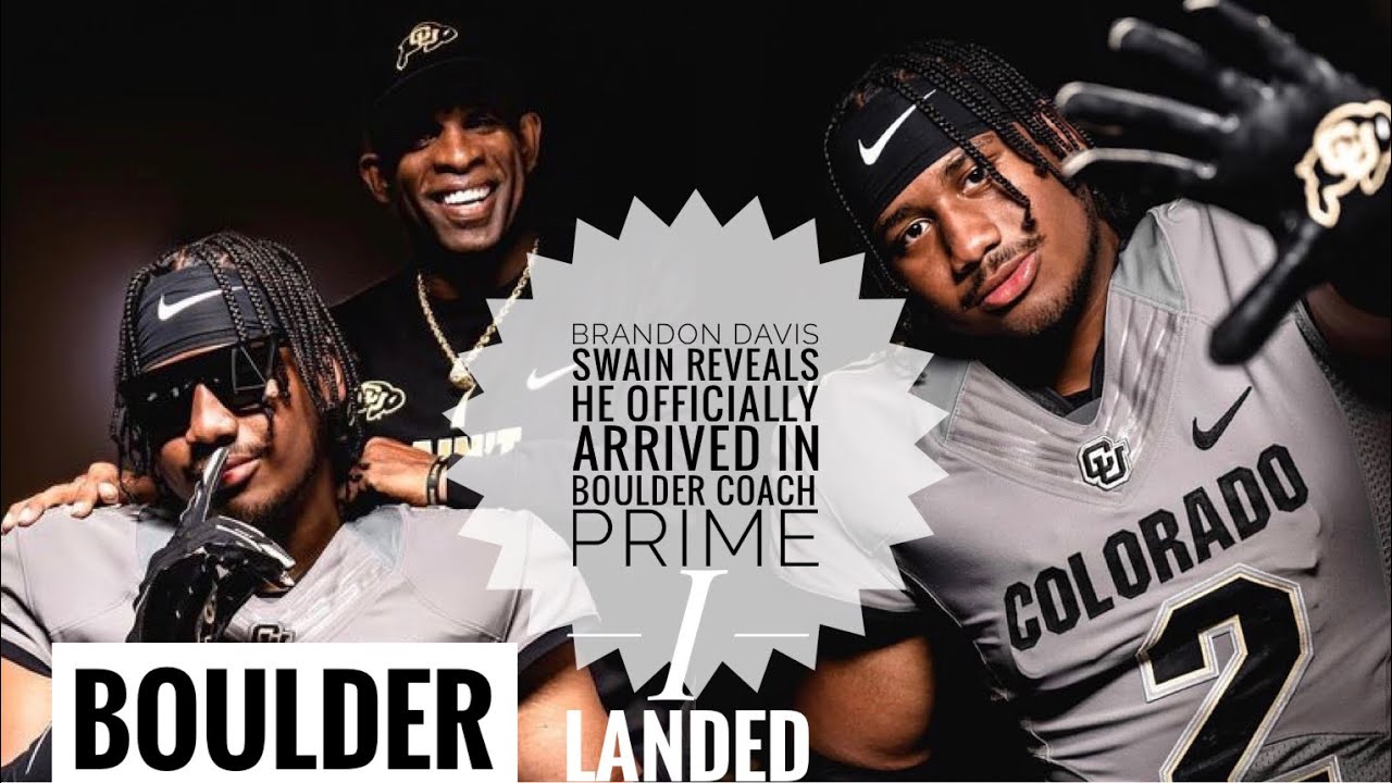 Brandon Davis Swain REVEALS He OFFICIALLY Arrived in Boulder Coach ...