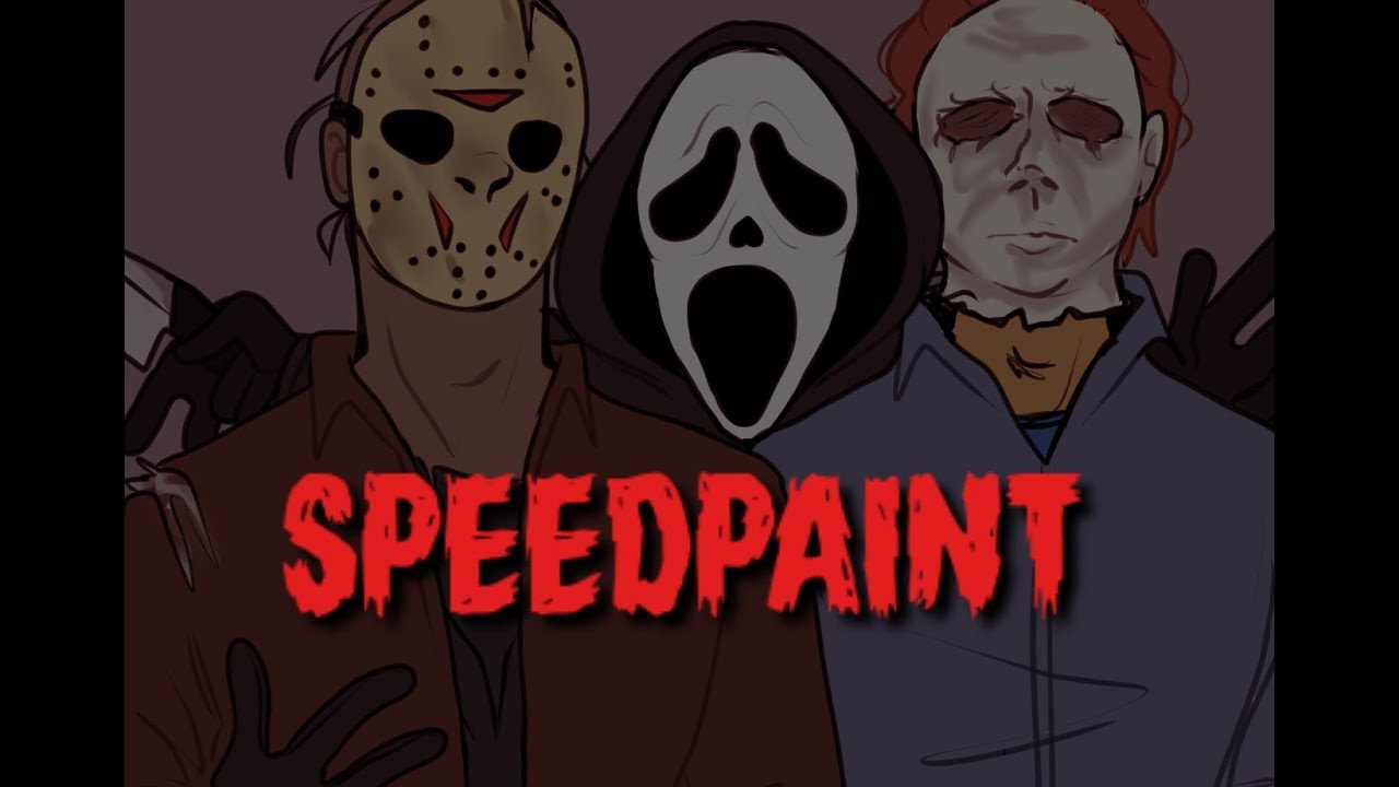 [ SPEEDPAINT ] SLASHER SQUAD | Halloween Classics - YouTube