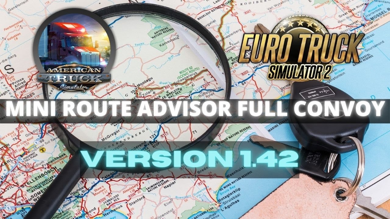 🚚🚛 Minimal Route Advisor Full Multiplayer🛠️ for ATS and ETS2 🔥 - YouTube