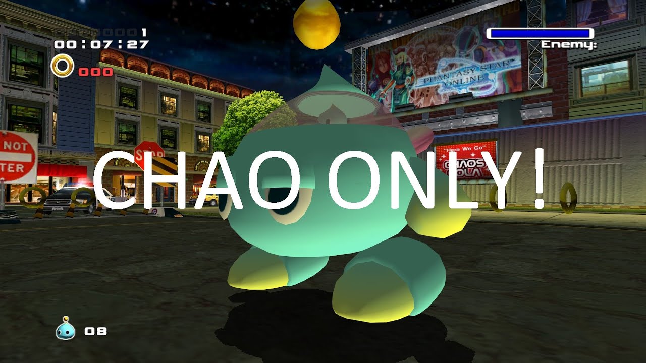 Full Chao Playthrough - Sonic Adventure 2 Character Swaps - YouTube