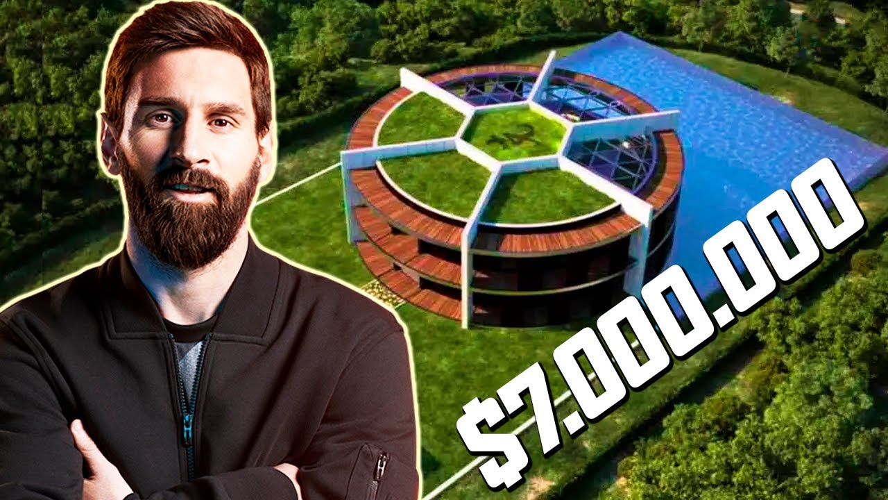 Inside Lionel Messi’s $7 Million Football Shaped House - YouTube
