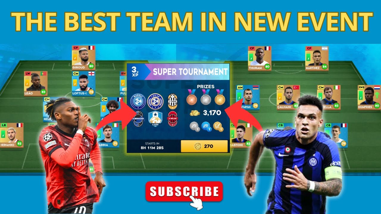 DLS 24 | The best team in new event | Super Tournament | Top 5 đội mạnh ...