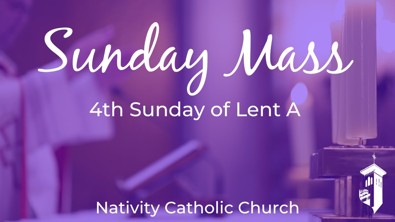 4:00 p.m. Vigil Mass of the 4th Sunday of Lent A (March 18, 2023) - YouTube