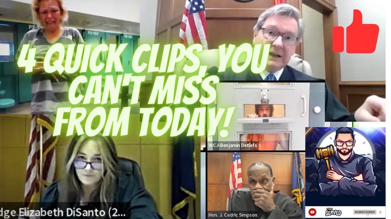 Court Clip You Can't Miss! #judge #court #law #trending #sovcit # ...