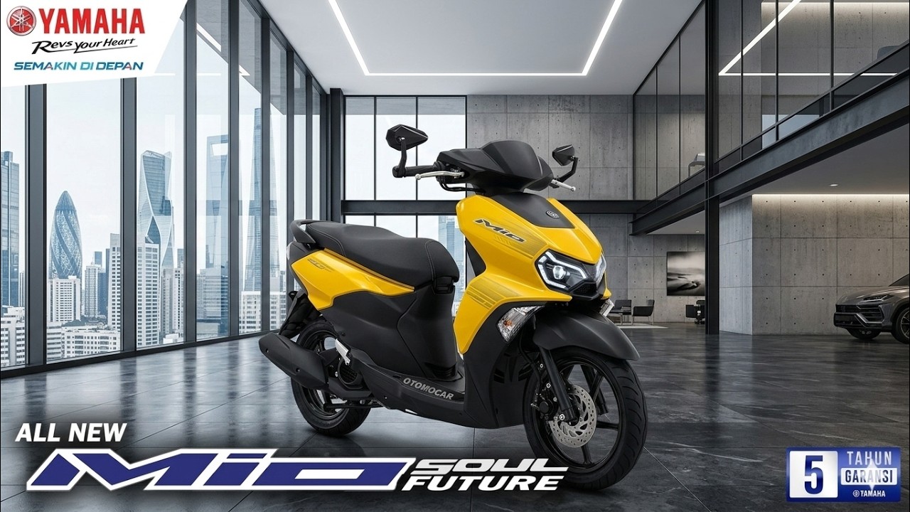 YAMAHA SERANG HONDA BEAT 🔥 NEW YAMAHA MIO SOUL FUTURE MELUNCUR UNTUK ...