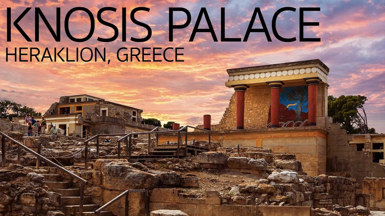 Visiting Knosis Palace in Crete | Knosis Greece - YouTube