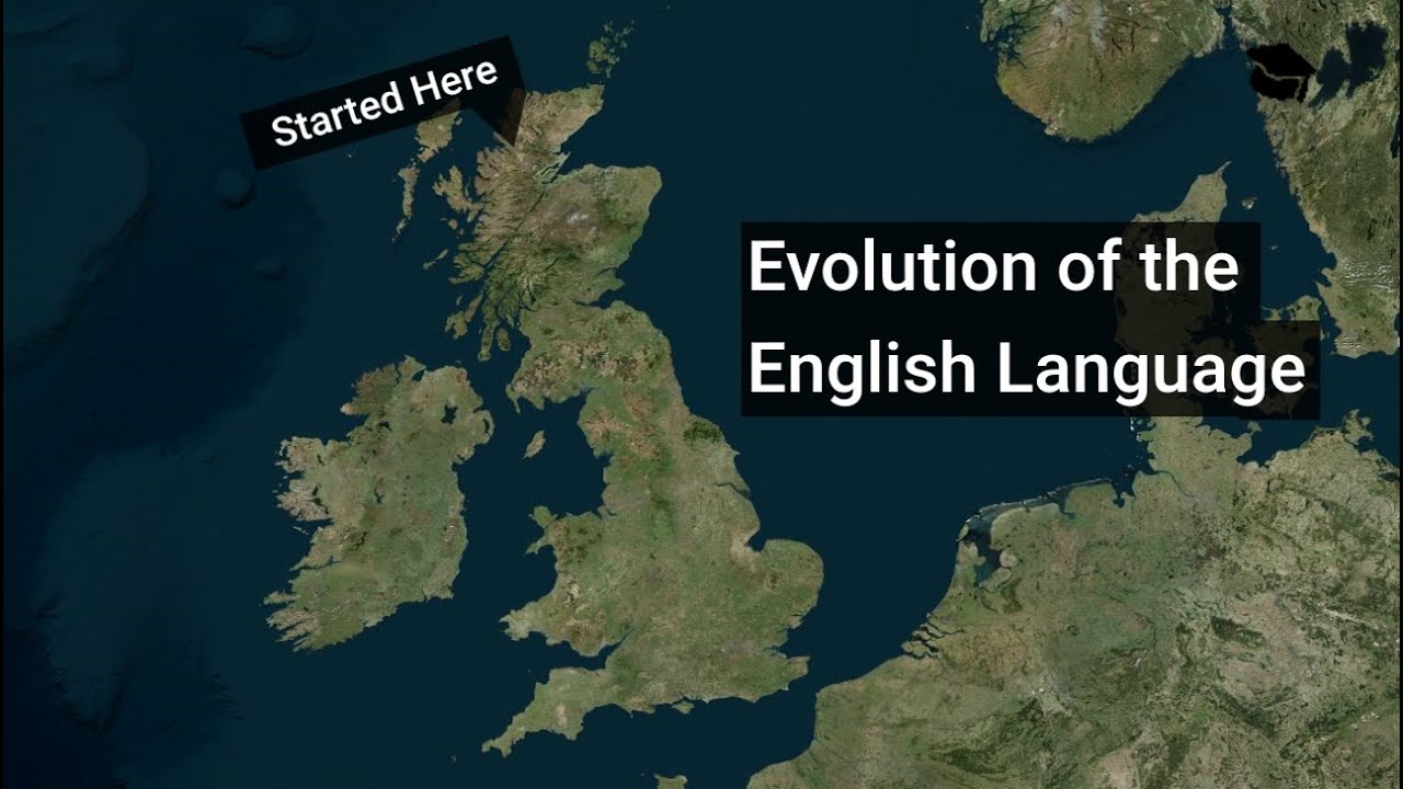 The Evolution of the English Language - YouTube