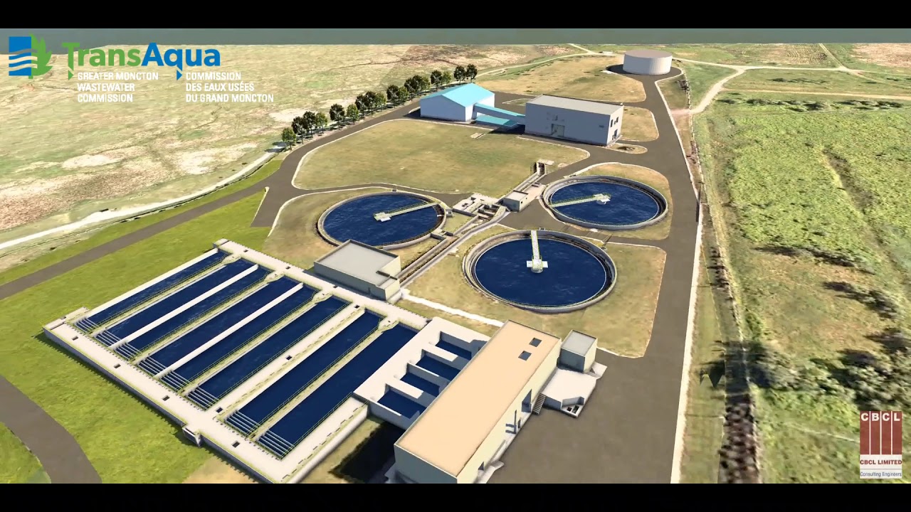 TransAqua / Greater Moncton Wastewater Commission - Fly Through ...