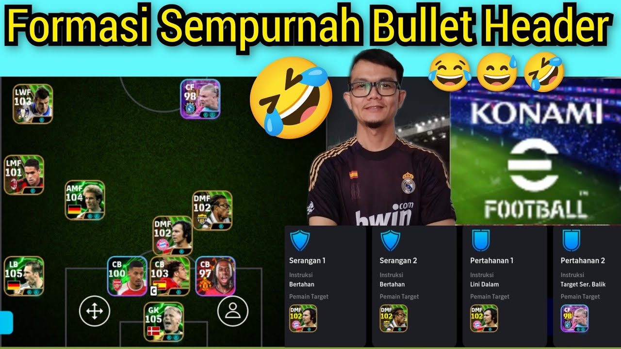 Wujud Sempurnah Formasi Bullet Header (Meta Sundul) 🤣😅😂🤣😅😂 - YouTube