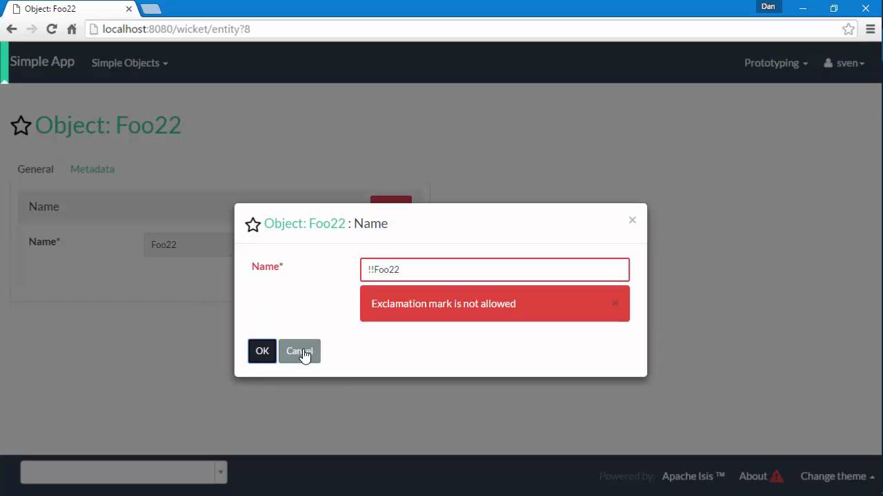 003: Apache Isis SimpleApp walkthru (v1.12.0) - YouTube
