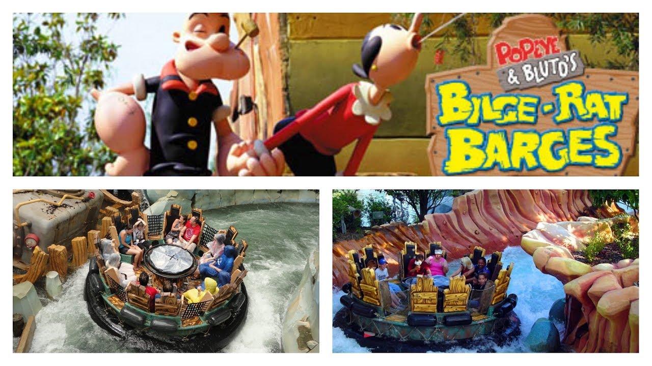 Popeye and Bluto's Bilge-Rat Barges | Full Ride POV | Universal Orlando ...