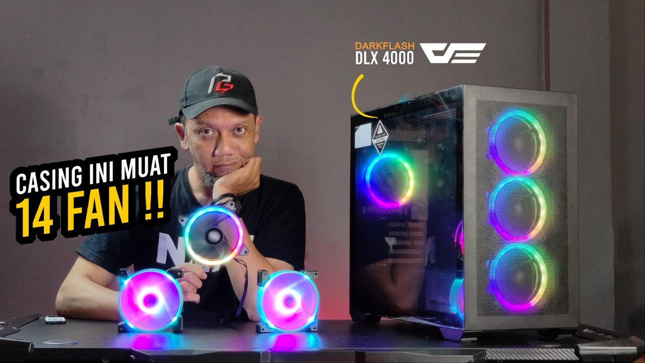 Harga 1.3 juta casing ini beneran BEDA !! DARK FLASH DLX 4000 - YouTube