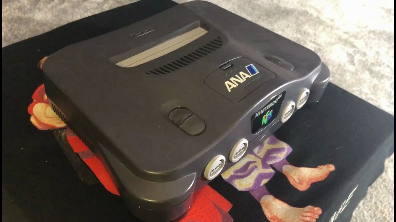 Découverte N64 - Console Nintendo 64 ANA All Nippon Airways JAP - YouTube