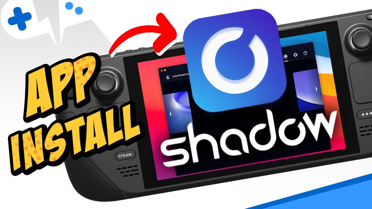 SHADOW PC Install on STEAM DECK - YouTube