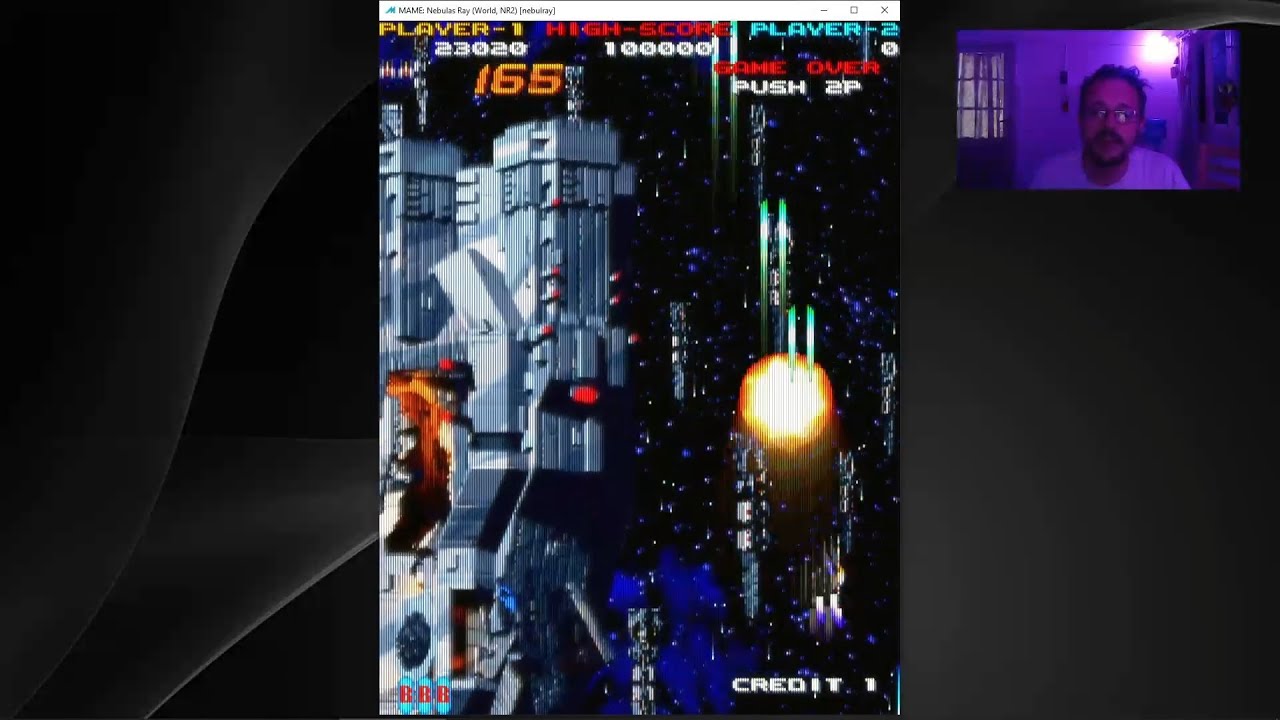 NebulasRay ( 1994 - Arcade) // Un shooter de Capcom que te vuela la ...