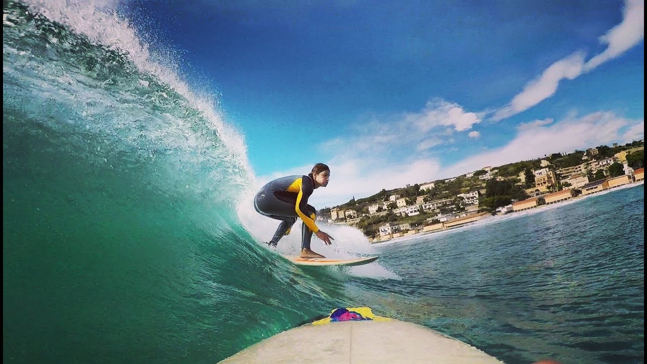 Surfing in Italy (Vlog #90) - YouTube
