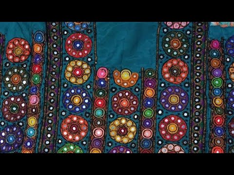 Heavy embroidery designs for shadi events /traditional dresses /Sindhi ...