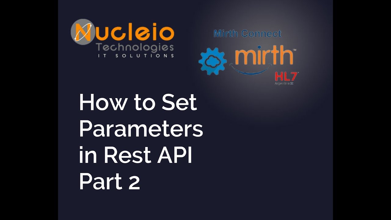 How to Set Parameters in Rest API Part 2 - YouTube