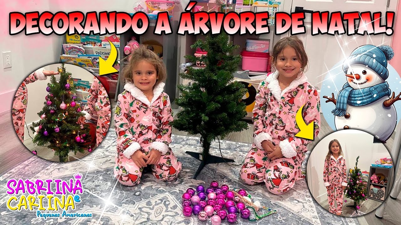 Decoração de Natal com Sabriina e Cariina: Pura Diversão! 🎄 " - YouTube