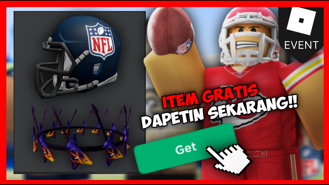 [🏆EVENT] ITEM GRATIS TERBARU NFL Helmet DI EVENT NFL Shop !! (ROBLOX ...