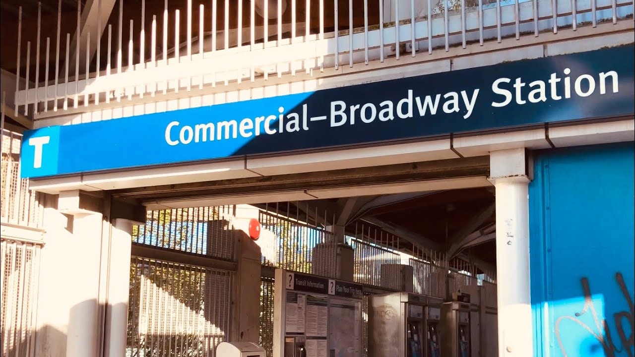[Train Station] Commercial-Broadway Vancouver SkyTrain, Apr 22, 2021 ...