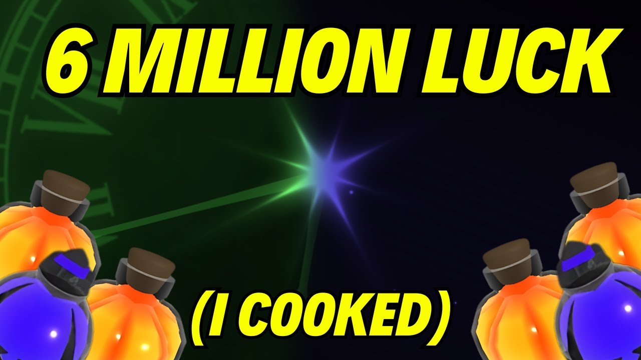 Using 6 MILLION LUCK with *NEAR MAX LUCK* in Sol's RNG... (I got Memory ...