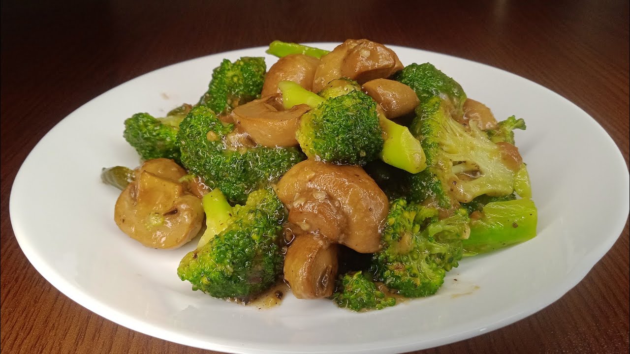 Broccoli with Mushroom recipe||Healthy & Delicious veg/starter|| মাশরুম ...