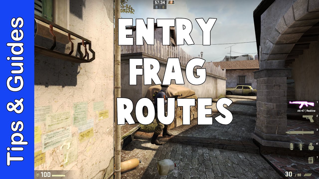 Entry Frag Routes on Most Maps - YouTube
