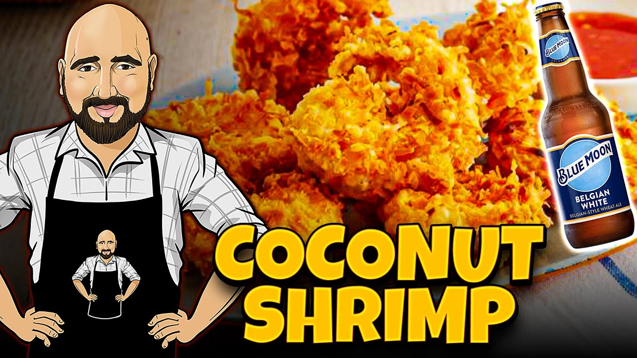 Try This Crazy New Shrimp Coconut Beer Blue Moon combo! - YouTube