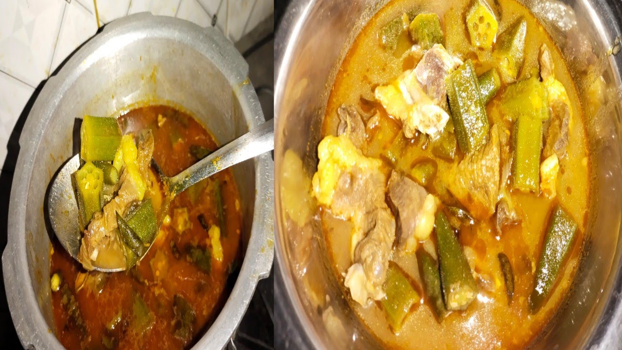 Hyderabadi Bhendi Gosh Ka sherwa || Bhendi Gosh Ka Khatta Salan ...