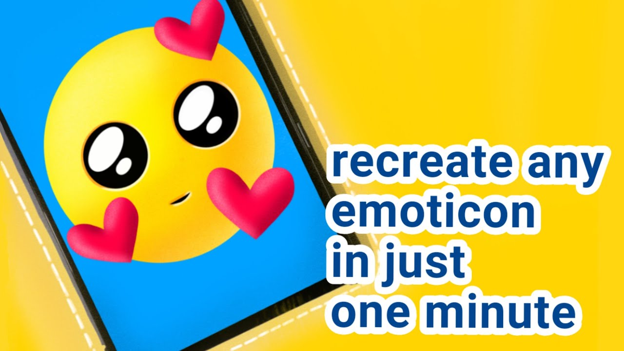 Recreating emoji digital art process video | Autodesk sketchbook - YouTube