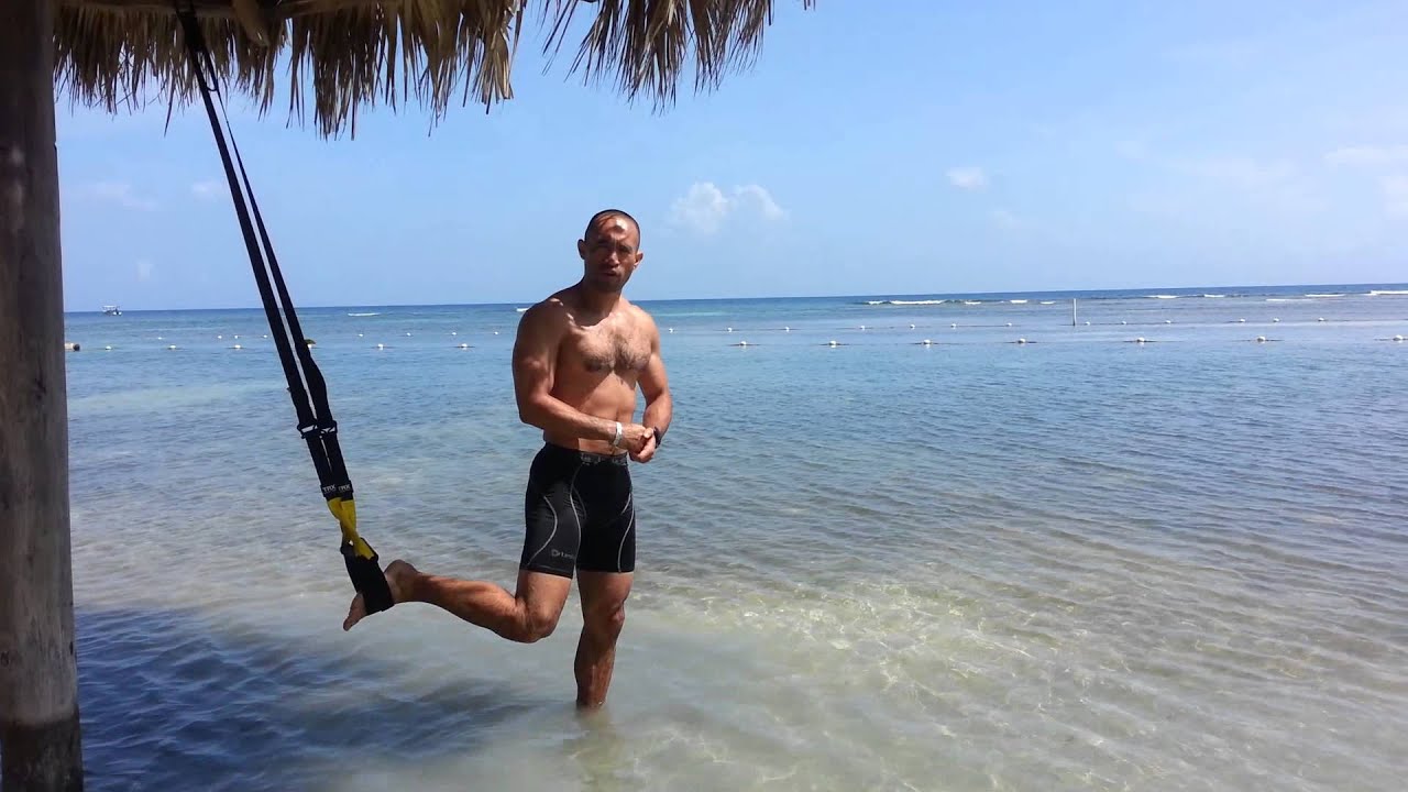 burpees/bulgarian squat with TRX - YouTube