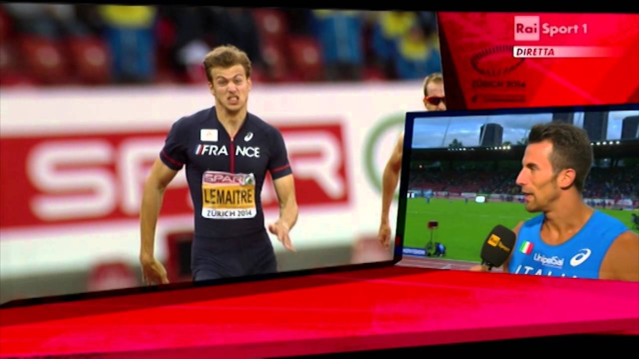 Campionati Europei di Zurigo - Semifinale 1 100m Uomini - Fabio Cerutti ...