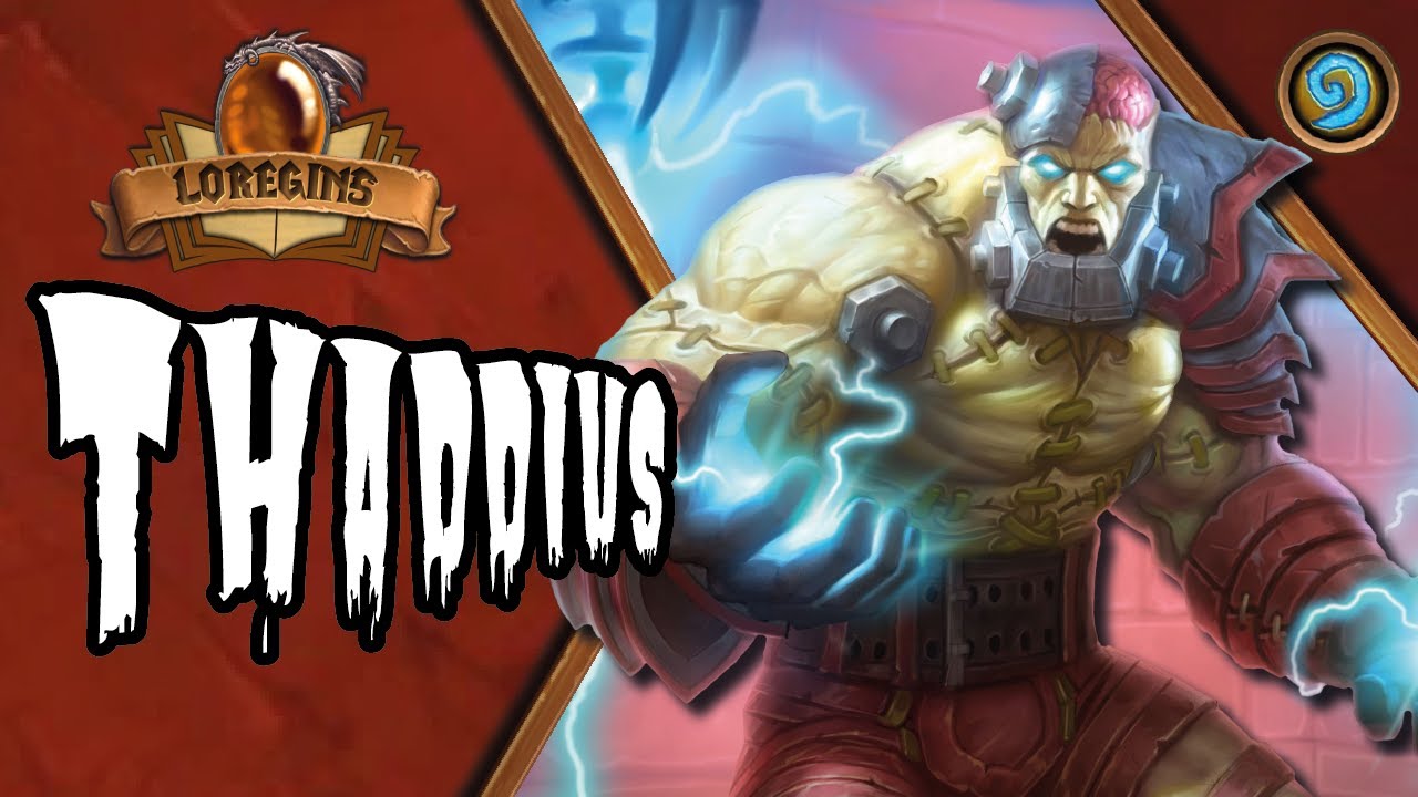 Thaddius - ESPECIAL DE HALLOWEEN - Hearthstone - YouTube