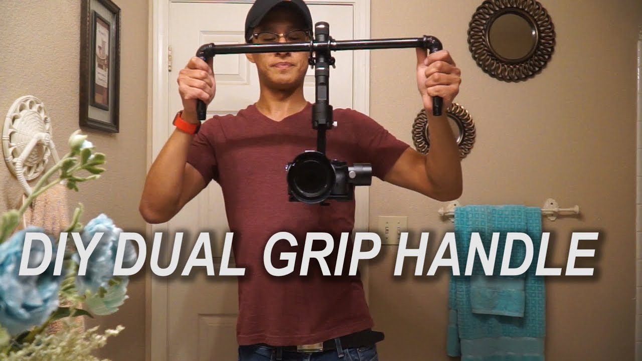 Dual Grip Handles for Camera Gimbals (DIY) - YouTube