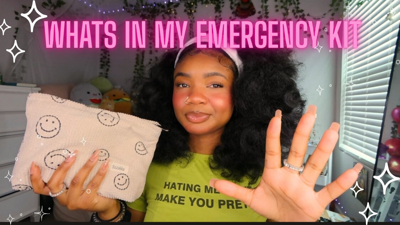 WHATS IN MY EMERGENCY KIT🎀 | back to school essentials | *junior ...
