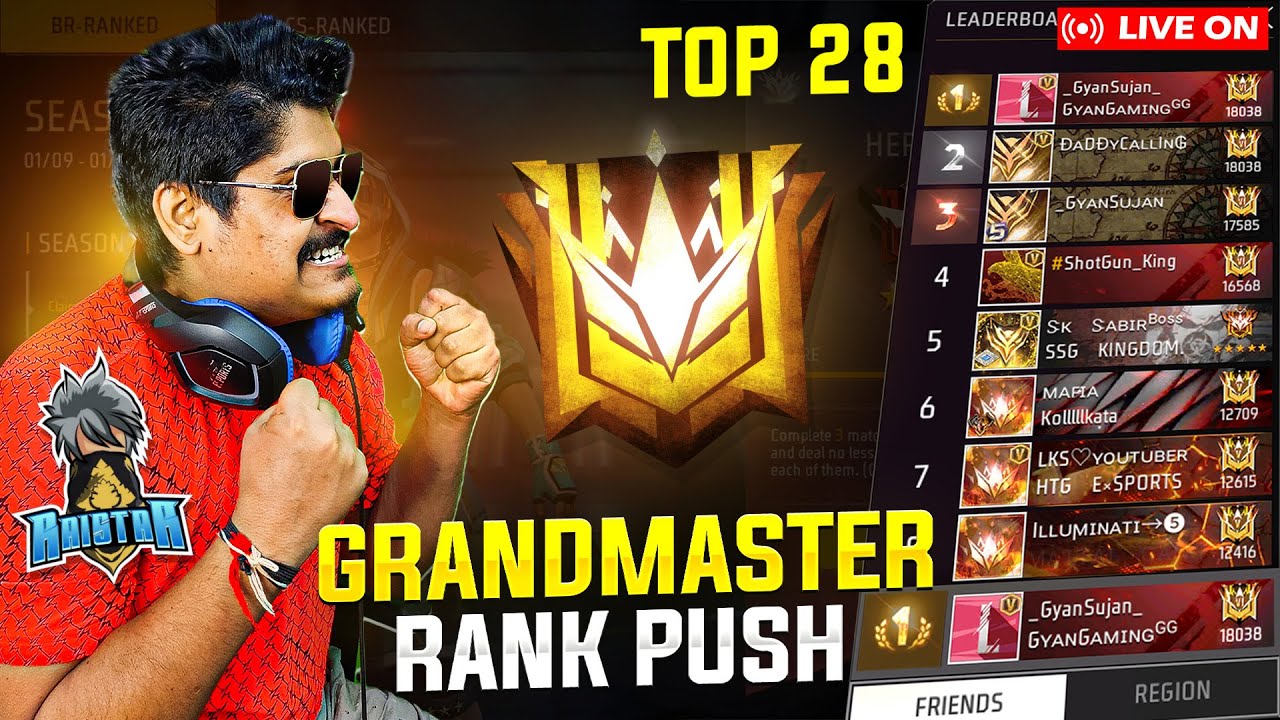 GRANDMASTER TOP 28 REGION LIVE ON - YouTube