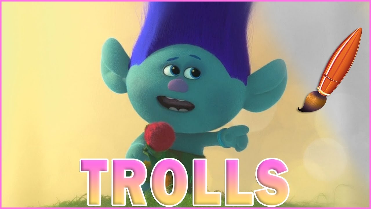 Trolls Movie Baby Branch - Kids Coloring Book | Coloring Pages for ...