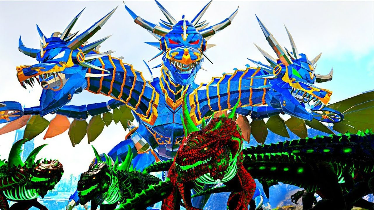 300 ZILLA VS MECHA KING GHIDORAH (GodZilla Vs King Kong) #7 Ark ...