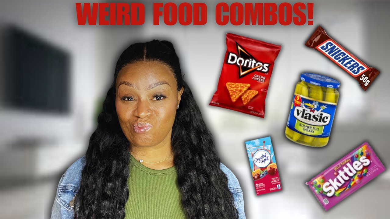 Bizarre Food Combos You Won't Believe I Eat!! - YouTube