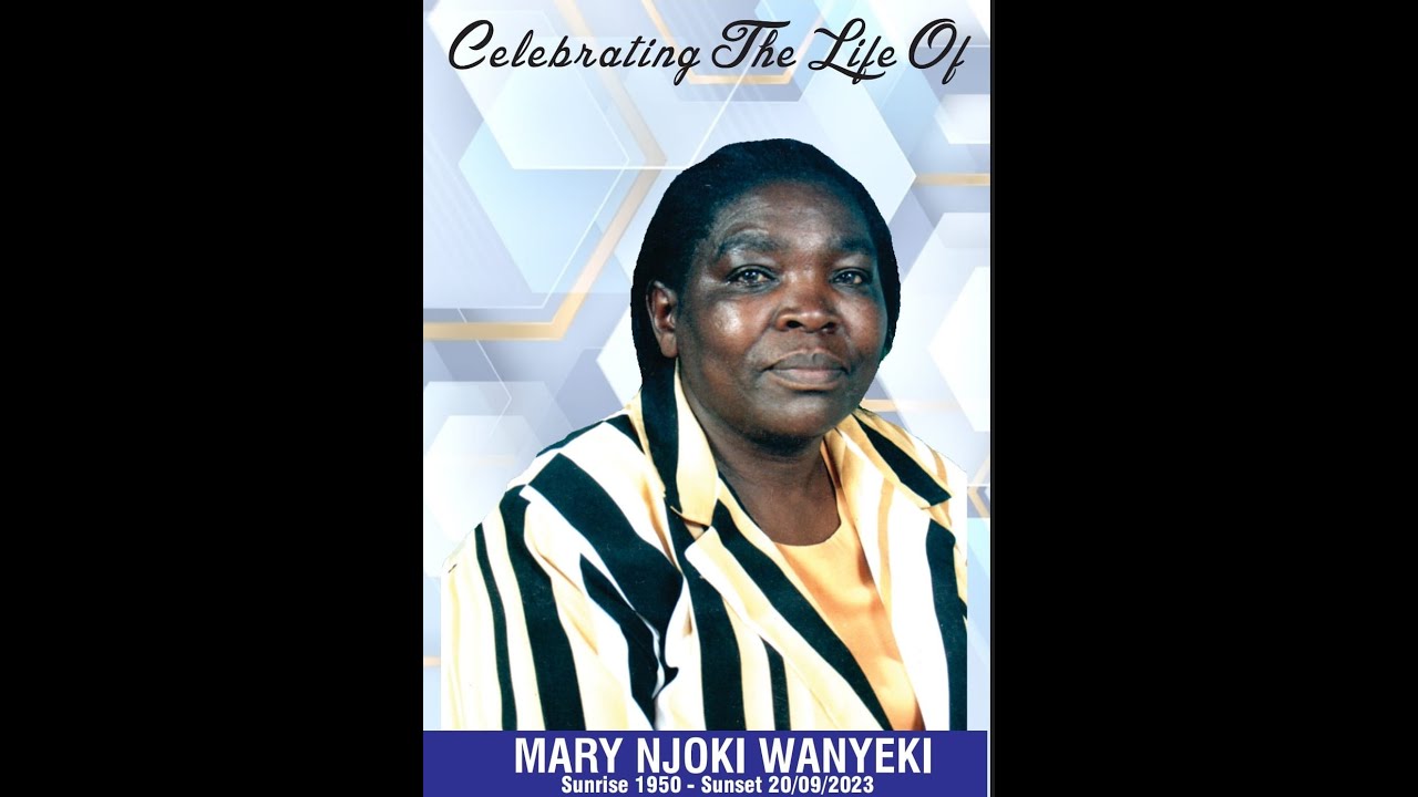 FARE THEE WELL MARY NJOKI WANYEKI - YouTube