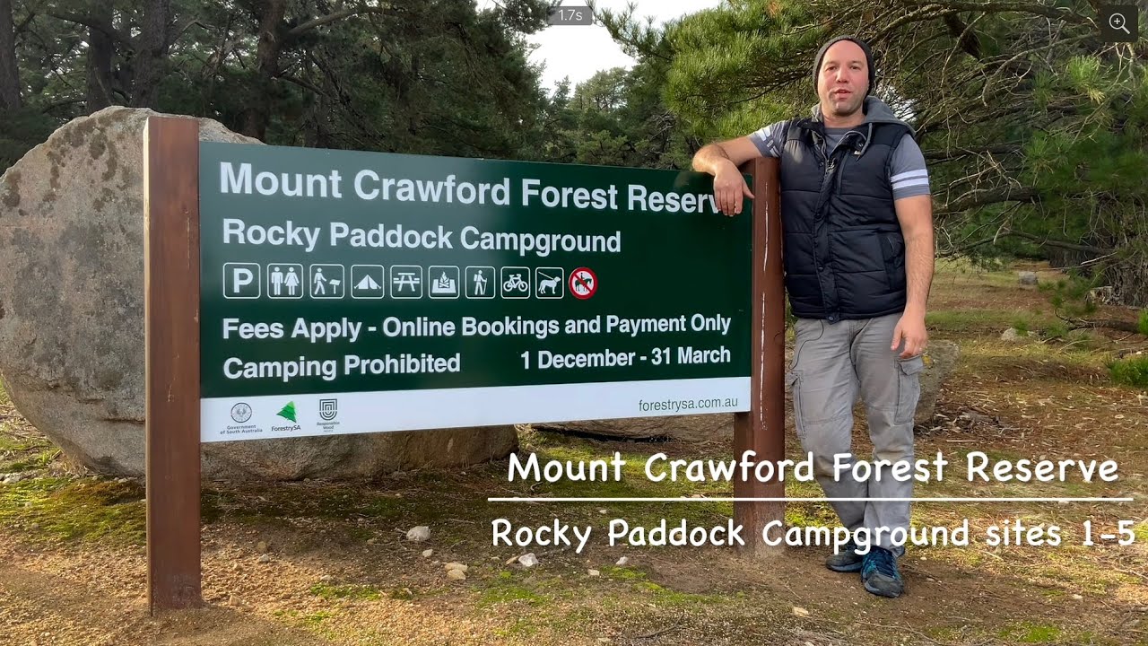 Rocky Paddock Campground, Mt Crawford, South Australia, Part 1 - Sites ...