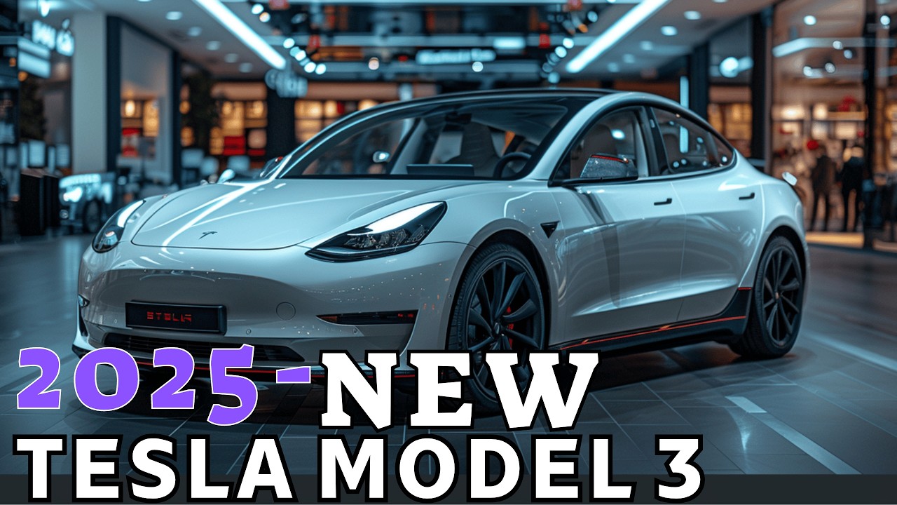 2025 Tesla Model 3-Significant redesign and software update! - YouTube