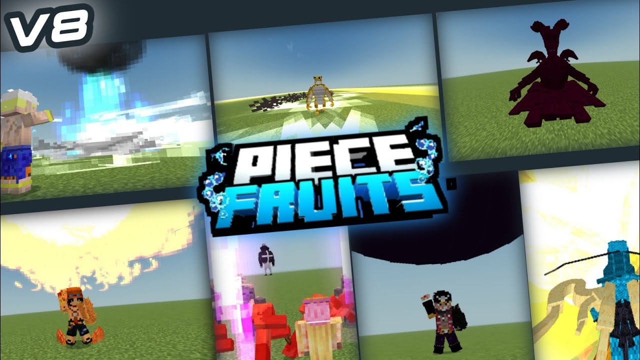 Addon Piece Fruit V8 Minecraft - YouTube