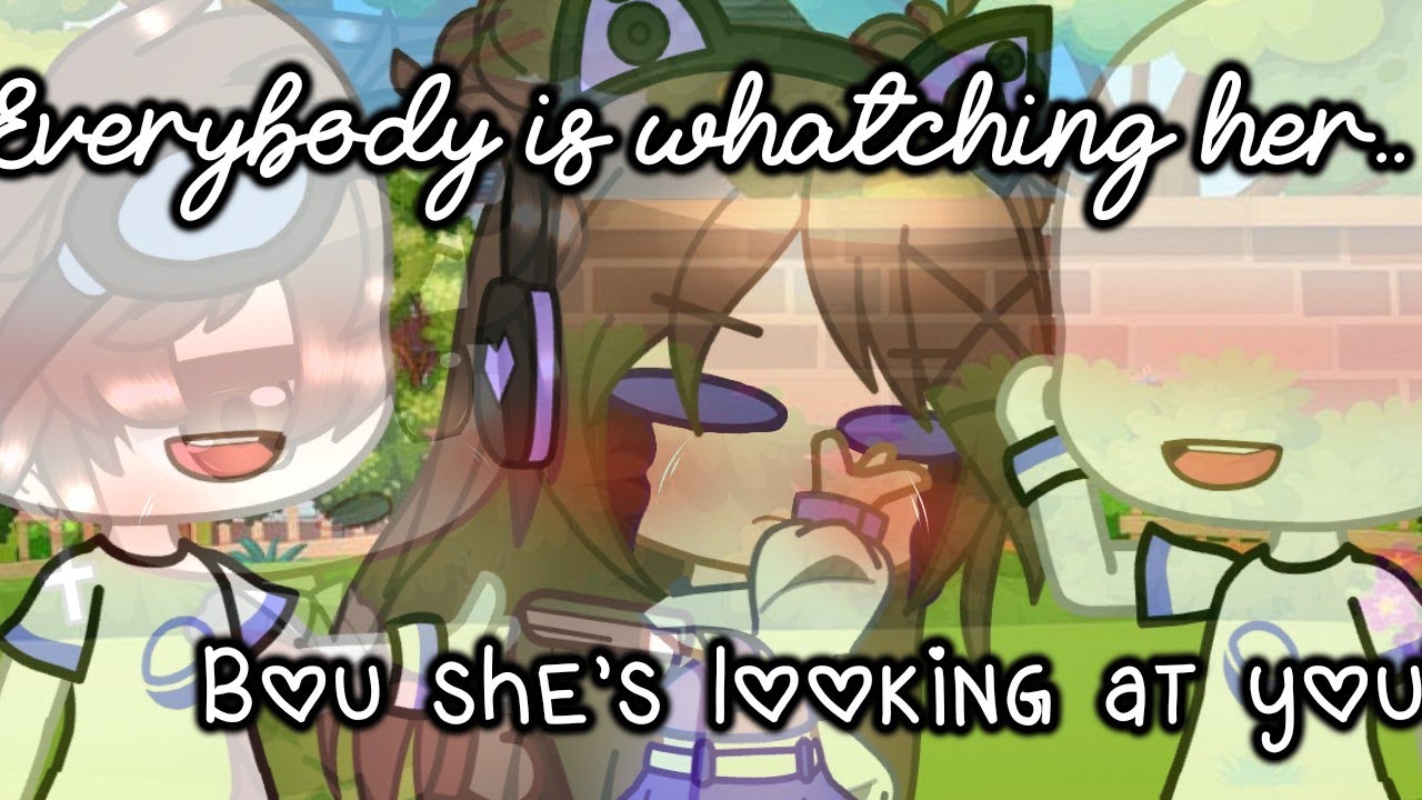 Everybody is watching her...but she's looking at you!•||🌱meme wgf🌱 ...