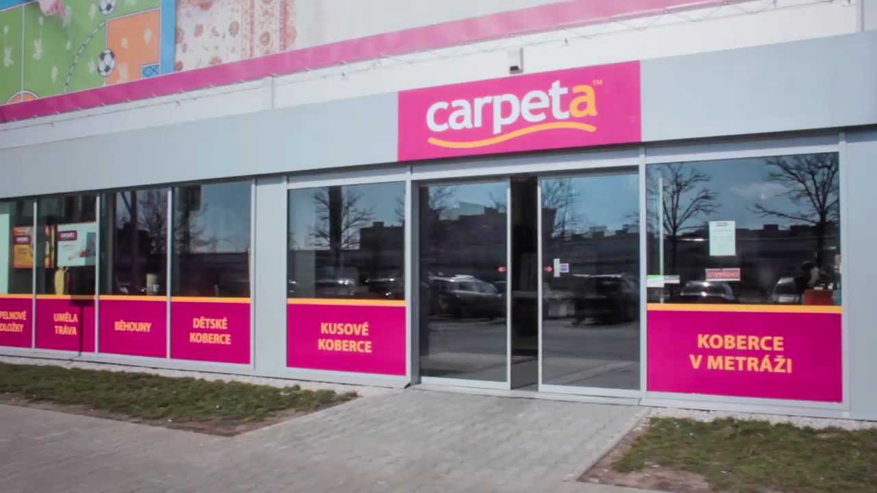 Koberce Praha - Carpeta Černý Most: kusové, metráž, dětské. - YouTube