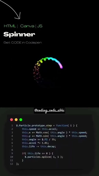 Css Spinner Effect🚀🚀🚀🚀 Css Htmlcss Html5css3 Csstips Animation Programmer Csstrick Youtube