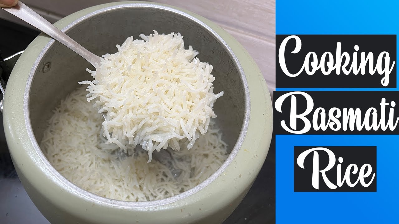 Basmati Rice Cooking in Pressure Cooker - YouTube