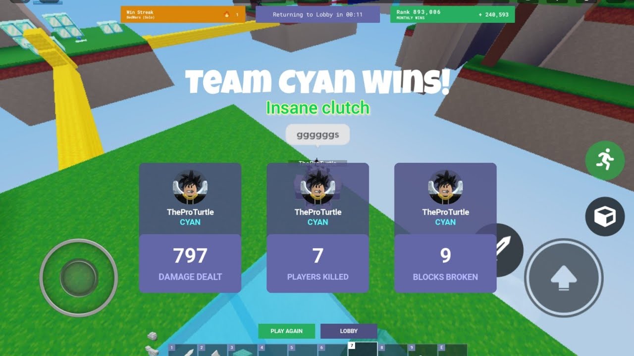 I did an INSANE block clutch and won the game... - YouTube